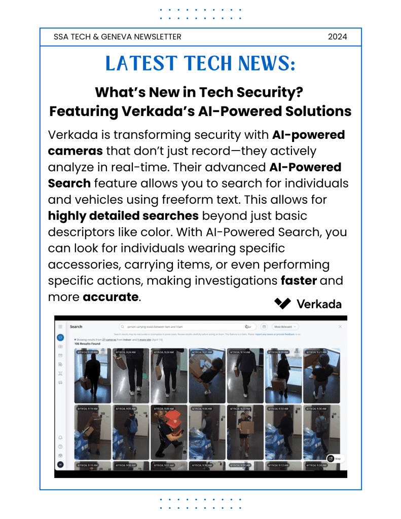 SSA October Newsletter | SSA Technology